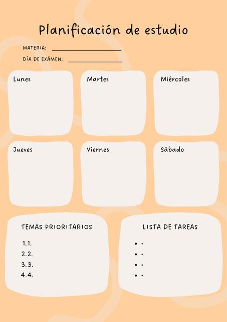 Planner de Estudio | olly romero | uDocz