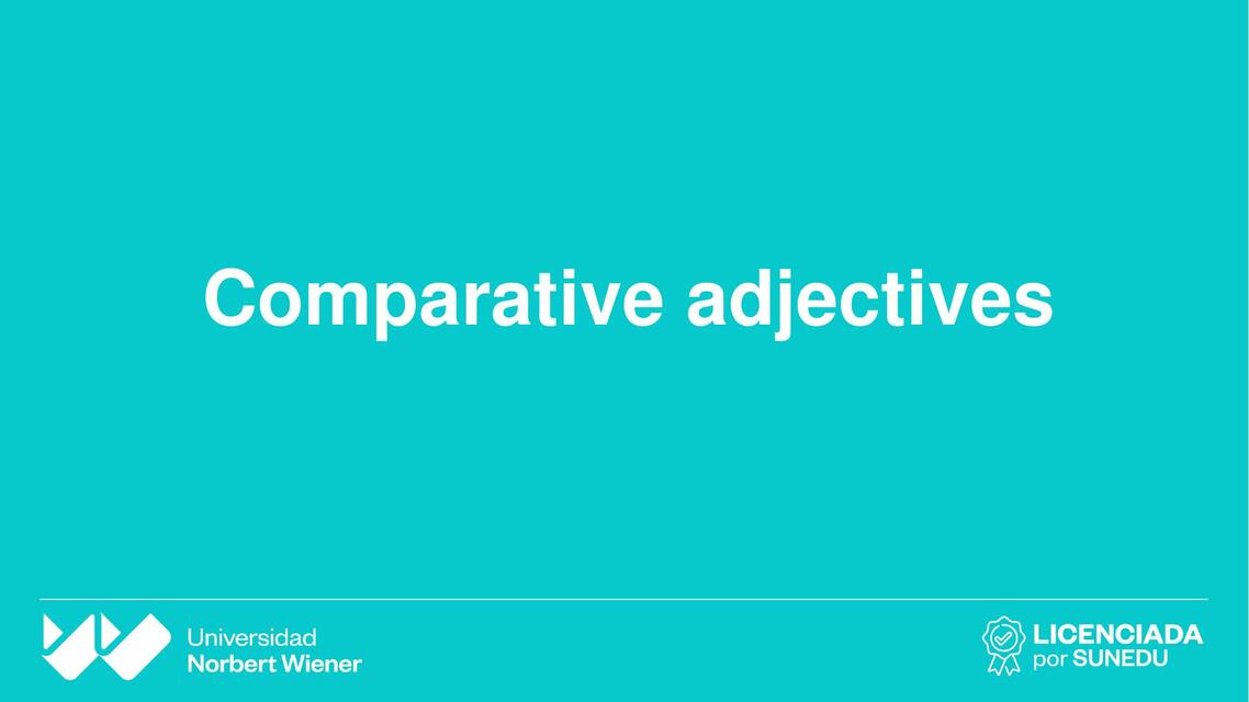 Flashcards de Comparative adjectives | Por Erica AF | uDocz