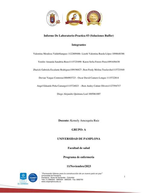 Flashcards de Informe Practica de laboratorio medición de pH | Por Mendoza Valdeblanquez ...