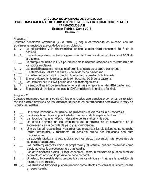 Farmacologia II | Eleannys Silva | uDocz