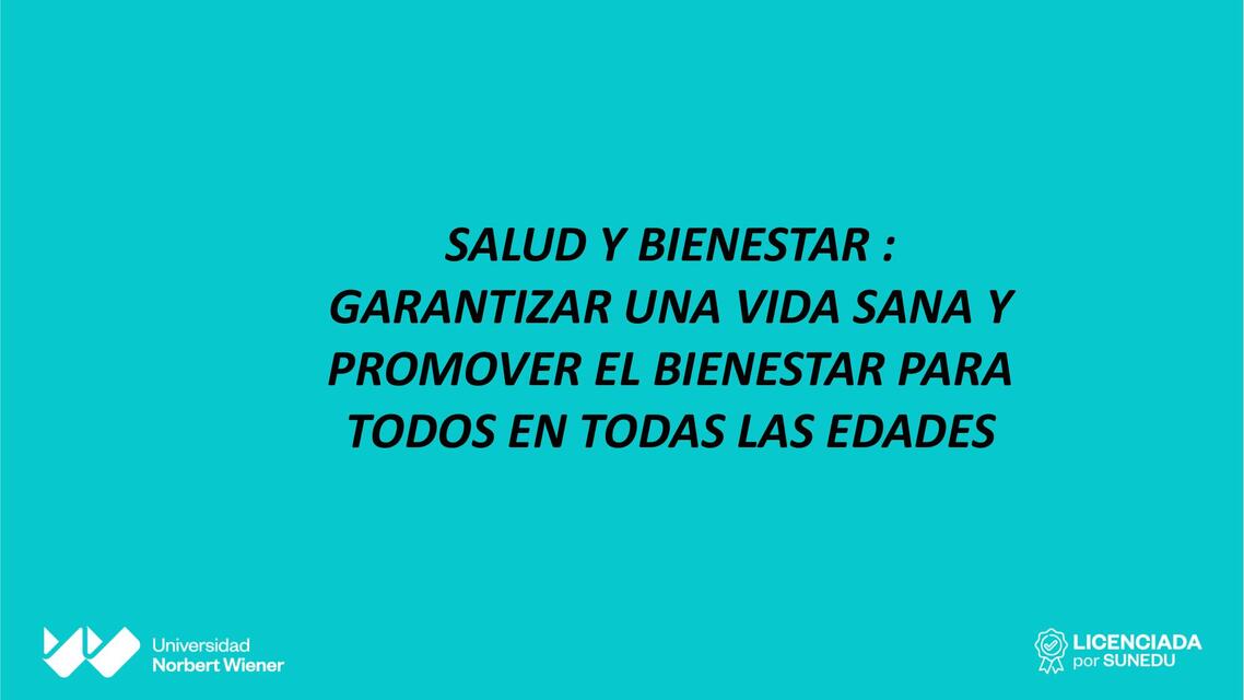 Flashcards de Salud y bienestar : garantizar una vida sana y promover el bienestar para todos en ...