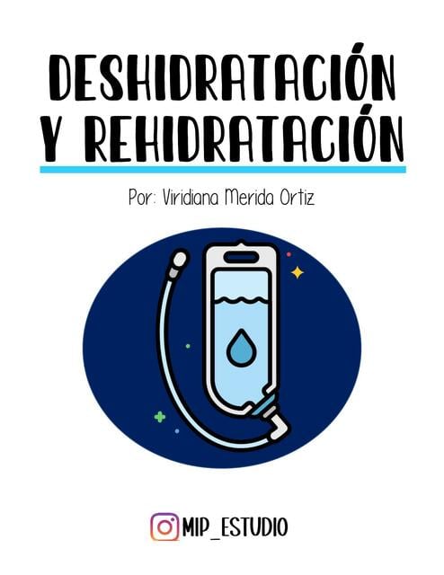 Deshidratación y Rehidratación | Mip_estudio | uDocz