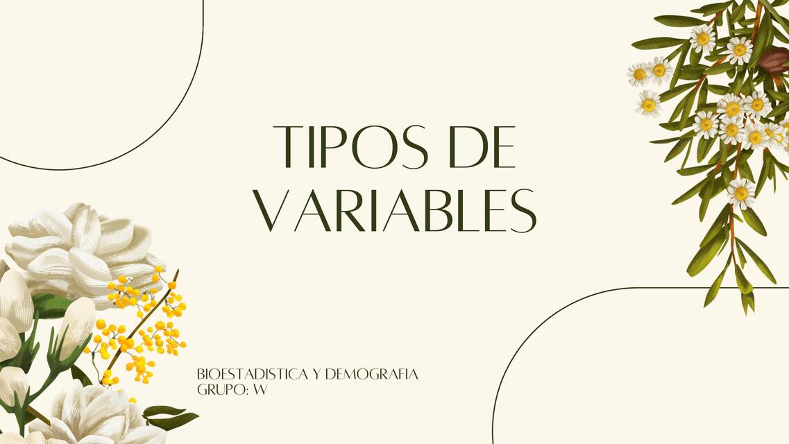 Tipos de variables | Paola Salazar | uDocz