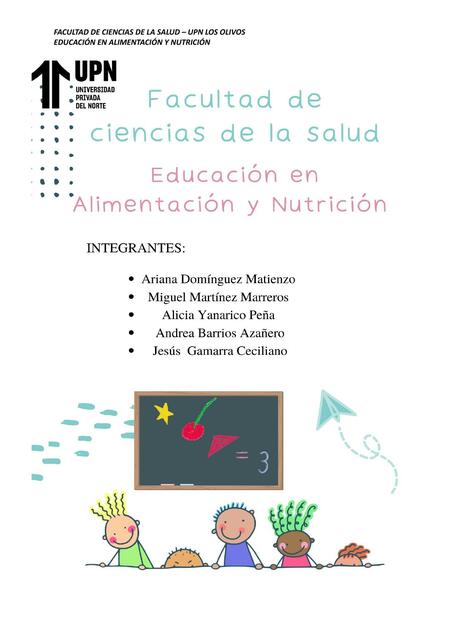 INFORME EXAMEN FINAL EDUCACION 1 | Brillite Yanarico | uDocz