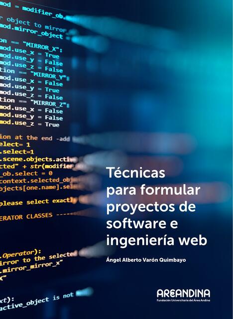 Flashcards de Técnicas para formular proyectos de software e ingeniería web | Por brayan andres ...