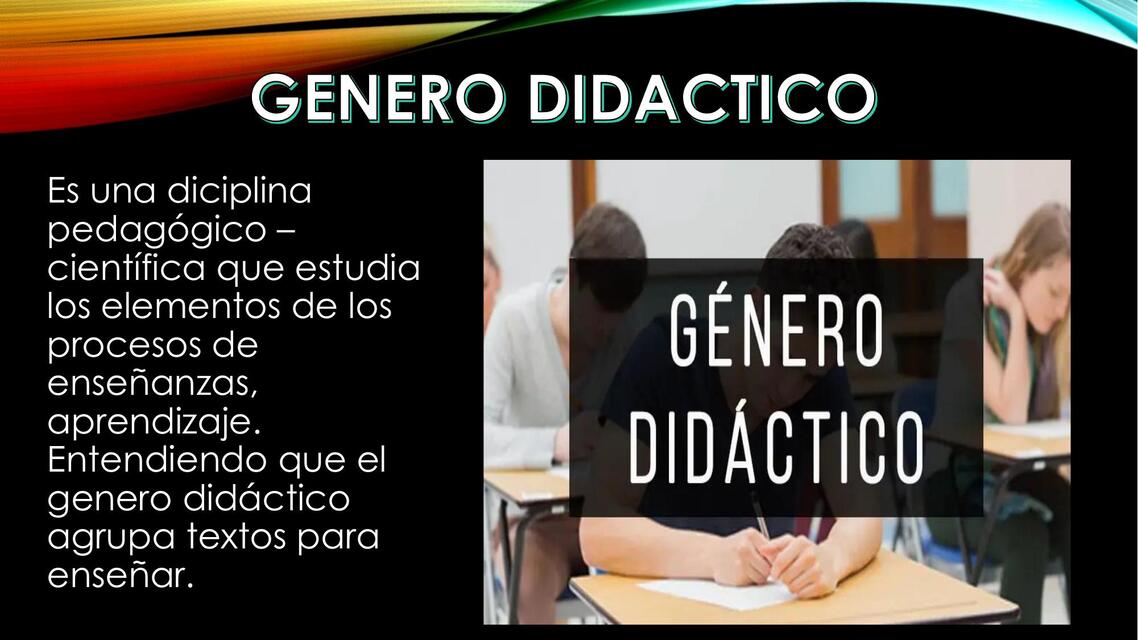 Género didáctico | Cinthia liceth Bautista peñaranada | uDocz