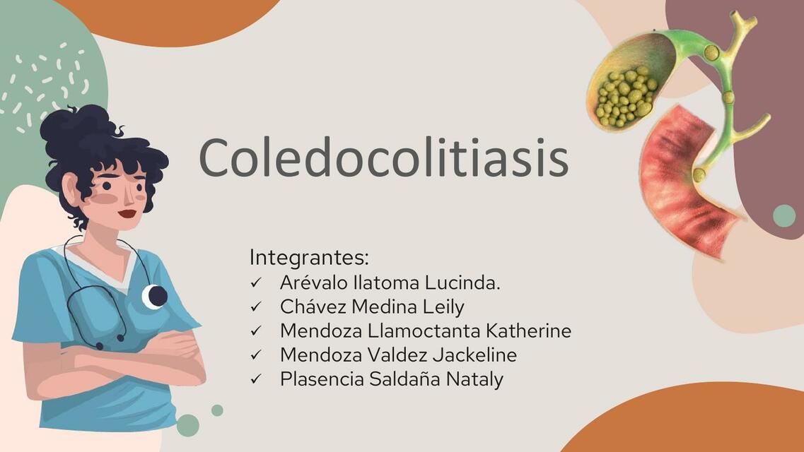 Coledocolitiasis | Nataly Saldaña | uDocz