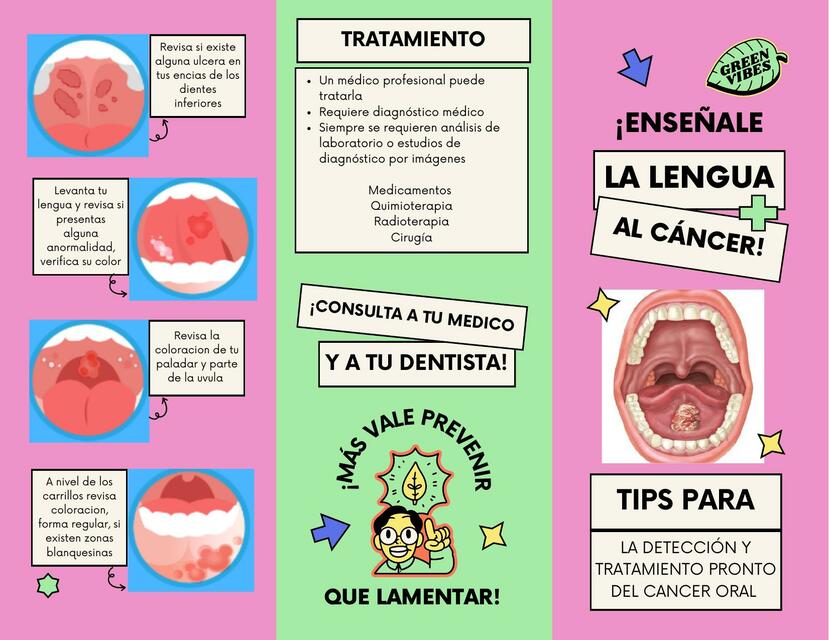 Tratamiento del Cáncer Oral | Yadhira medina | uDocz