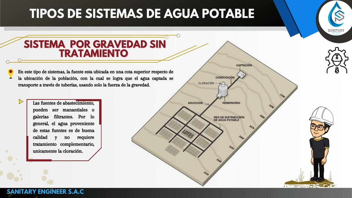 Tipos de Sistema de agua potable | Apuntes de Ingenieria Civil | uDocz