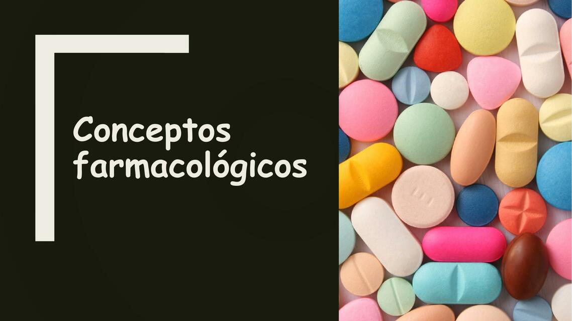 Conceptos Farmacológicos | Erica AF | uDocz