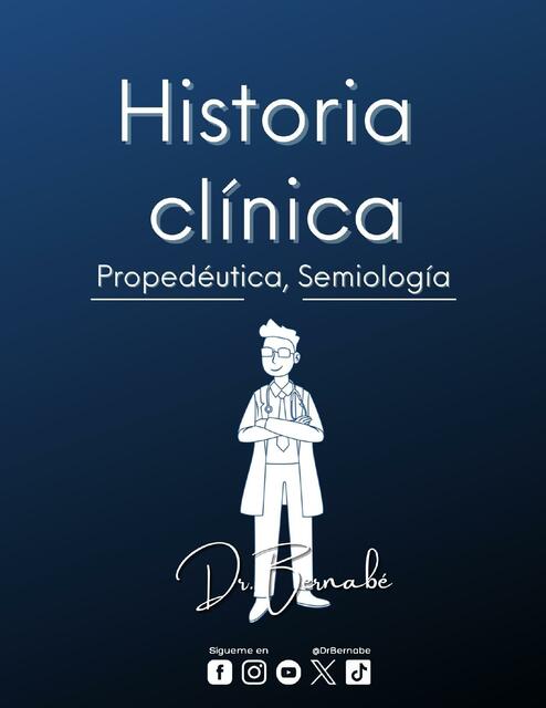 Historia clínica | Dr. Bernabé | uDocz