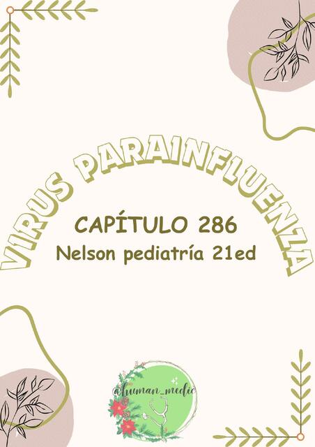 VIRUS PARAINFLUENZA | Human Medic | uDocz