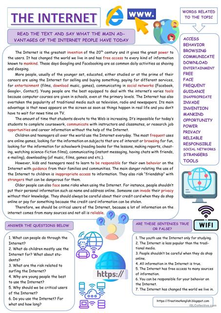 Social media: The Internet | B.M | uDocz