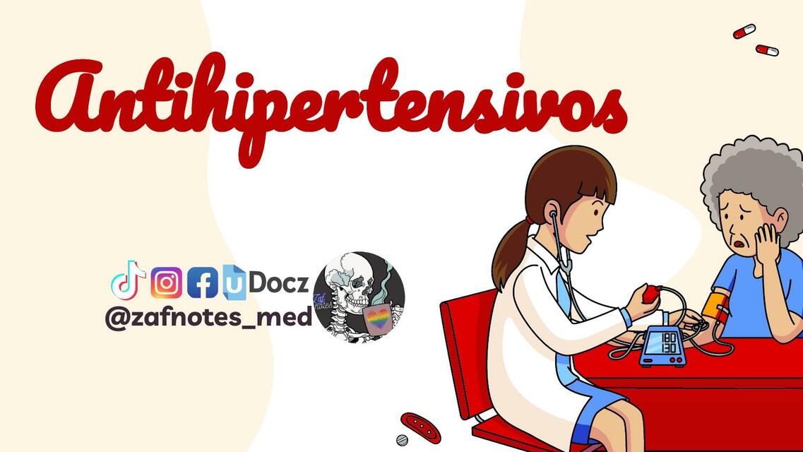 Antihipertensivos | Yuleisy Roque Garcia | uDocz