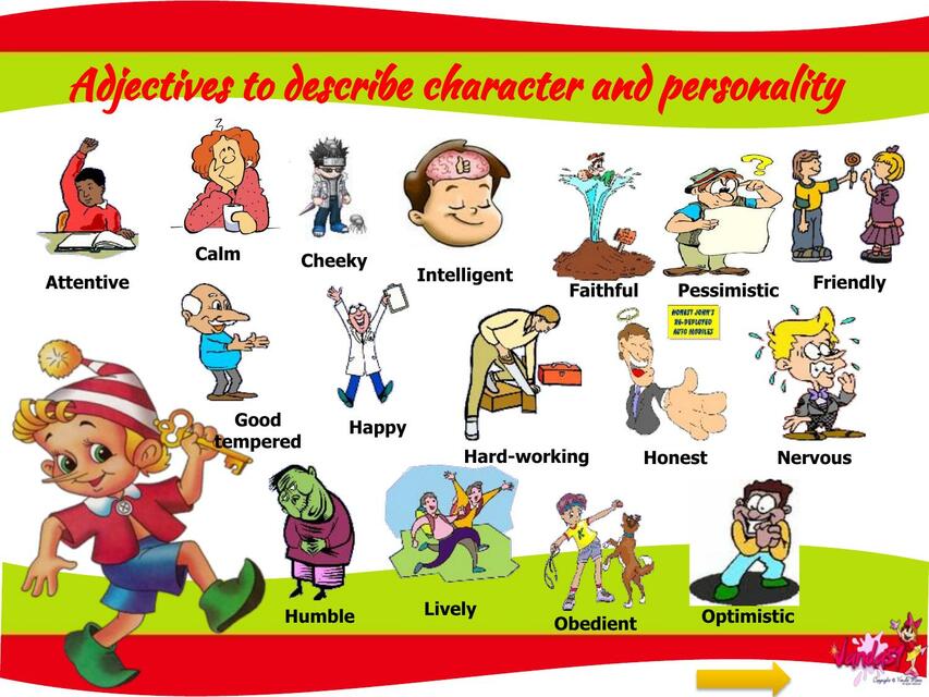 Adjectives to describe character and personality | Gareli Grendy Diaz ...
