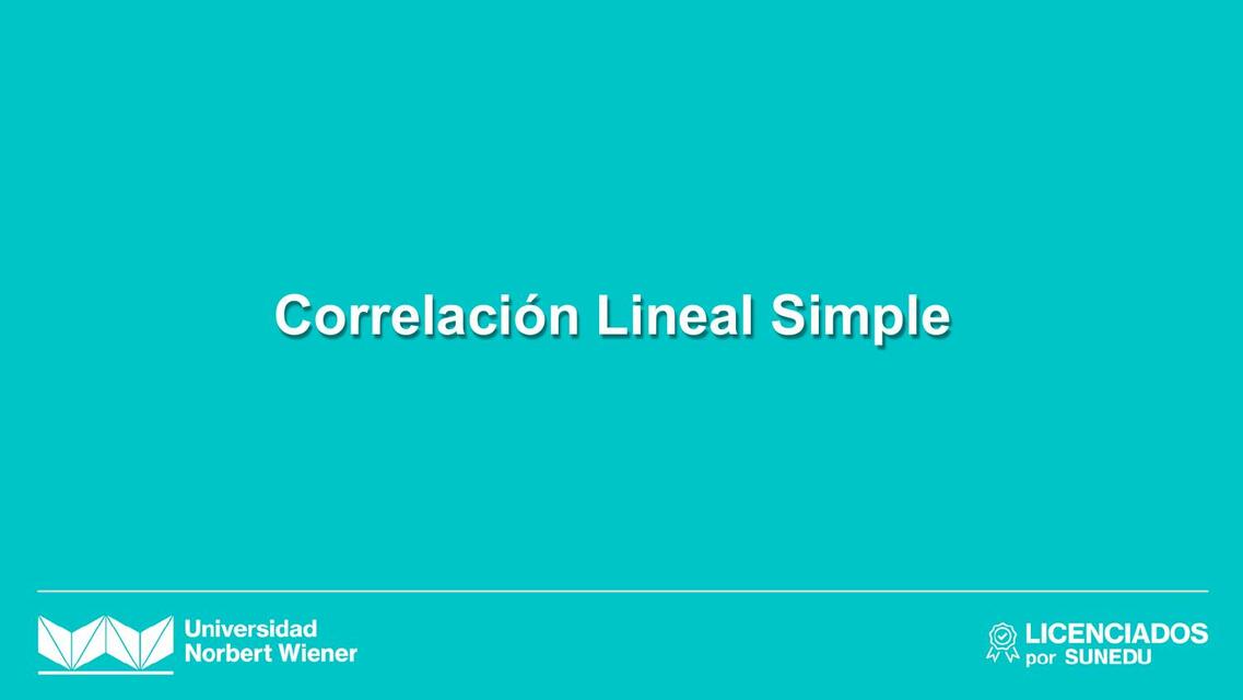 correlacion lineal simple | Erica AF | uDocz