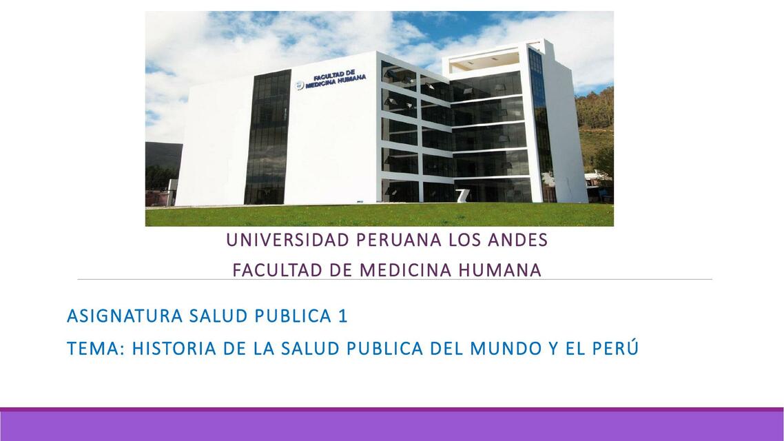 Historia salud publica | Mishelle Chavez | uDocz