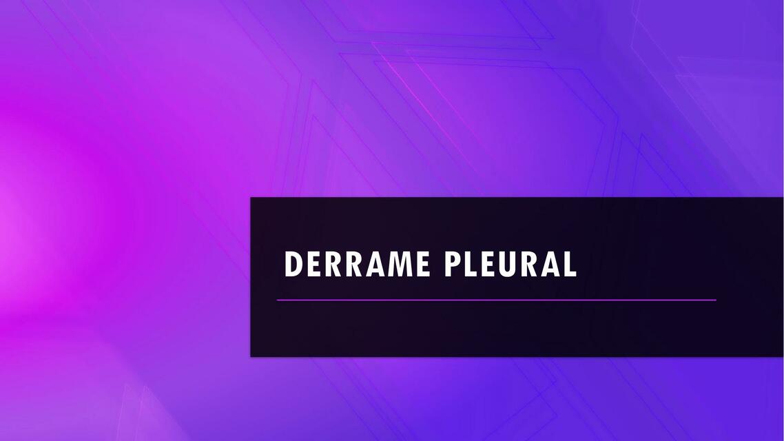 Derrame Pleural Erica Af Udocz