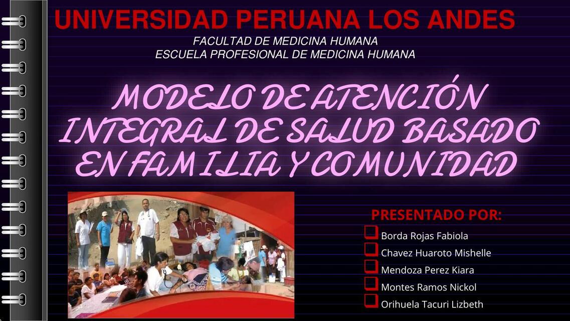 Expo Modelo De AtenciÓn Integral De Salud Basado E Mishelle Chavez