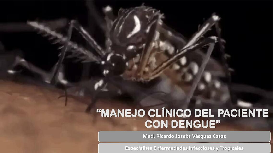 MANEJO CLINICO DE PACIENTE CON DENGUE hdelesfuerzo | James Dean | uDocz