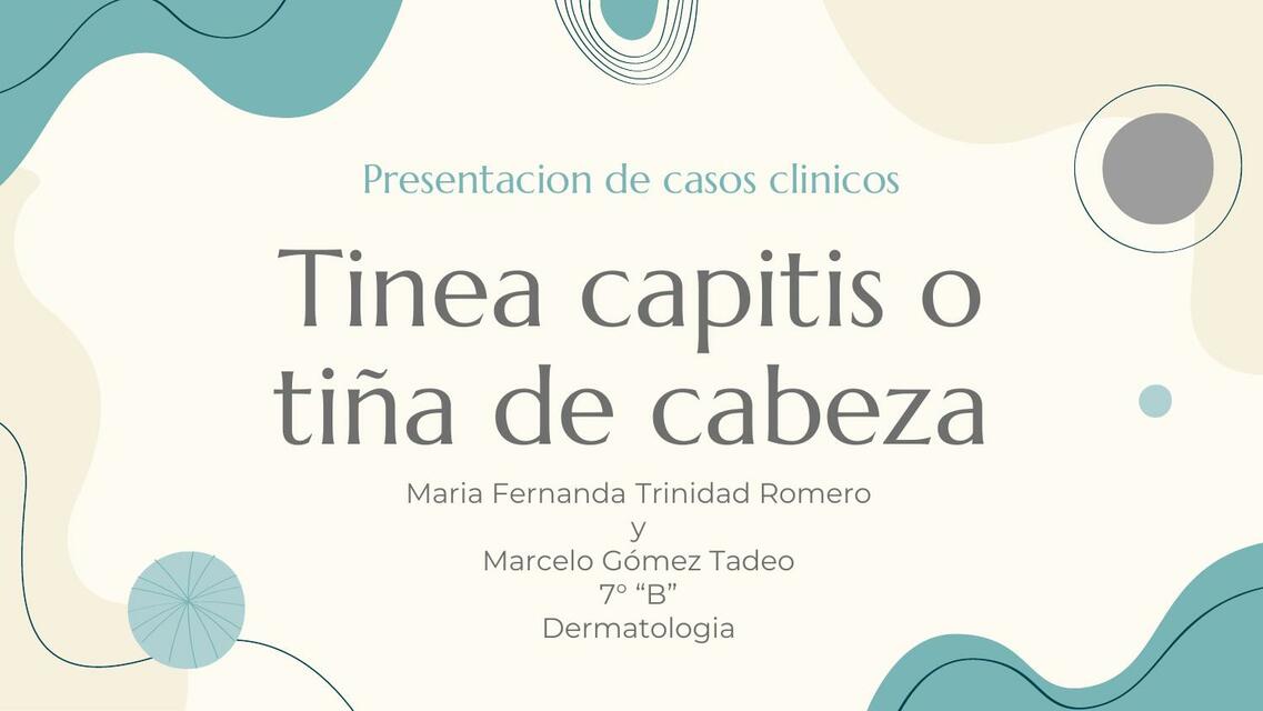 casos clinicos de tiña capitis | Medmafer_Study | uDocz