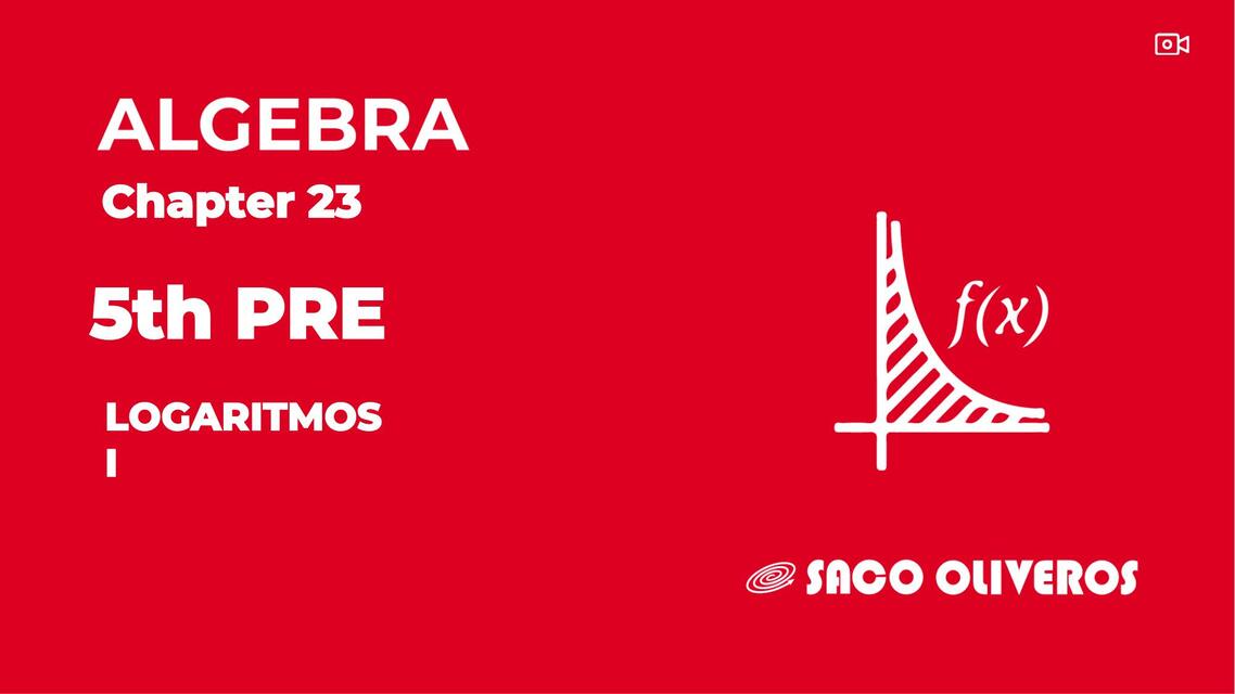 X 5to Cap23 Logaritmos 1 Pdf Shanley Diestro Udocz