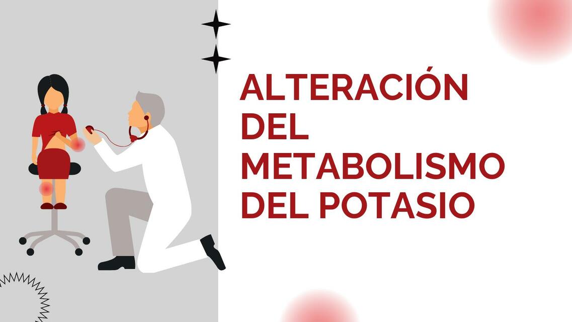 Alteración del Metabolismo del Potasio | DIGITAL MEDICINA | uDocz