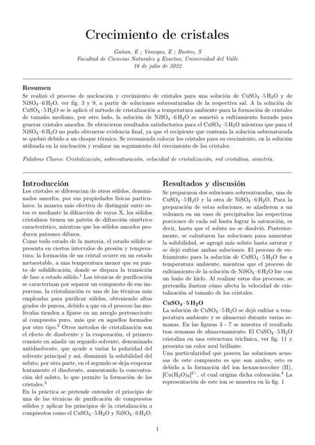 Informe Crecimiento De Cristales Esteban Vanegas Ramos Udocz