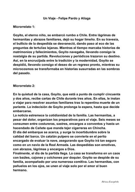 Un Viaje Felipe Pardo y Aliaga | ♡⭒Ṃí𝗹𝘺⭒♡ | uDocz