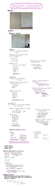 Función Inversa | Sandra Cruz | uDocz