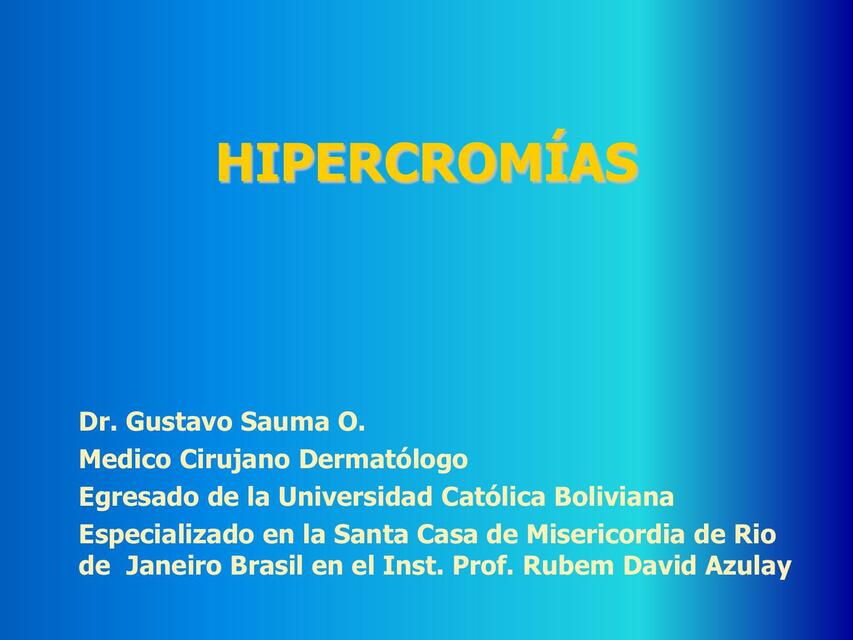 Hipercromías | NicoDr | uDocz