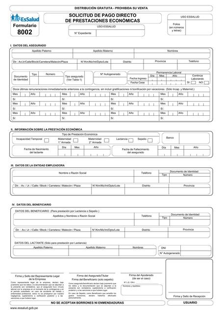 3 SOLICITUD DE PAGO DIRECTO | Edward Usca Gamarra | uDocz 3 SOLICITUD DE PAGO DIRECTO | Edward Usca Gamarra | uDocz