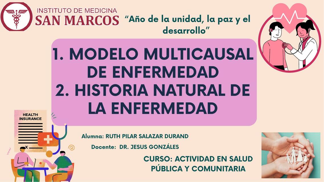 Modelo Multicausal de Enfermedad | Pilar Salazar | uDocz