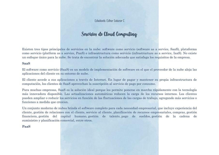 Servicios de Cloud Computing | developer.ishtar | uDocz