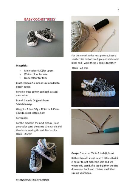 Flashcards de Paso a paso crochet bebe | Por Yure | uDocz