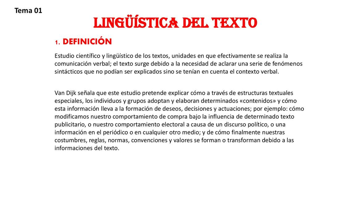 Lingüística del texto | Belani Cornelio | uDocz