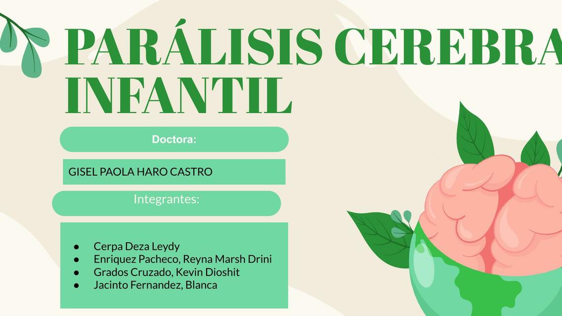 Sesion 9 rehabilitación en parálisis cerebral infantil | Health classes ...