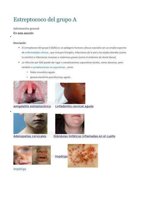 Estreptococo del grupo A | oscar ramirez | uDocz