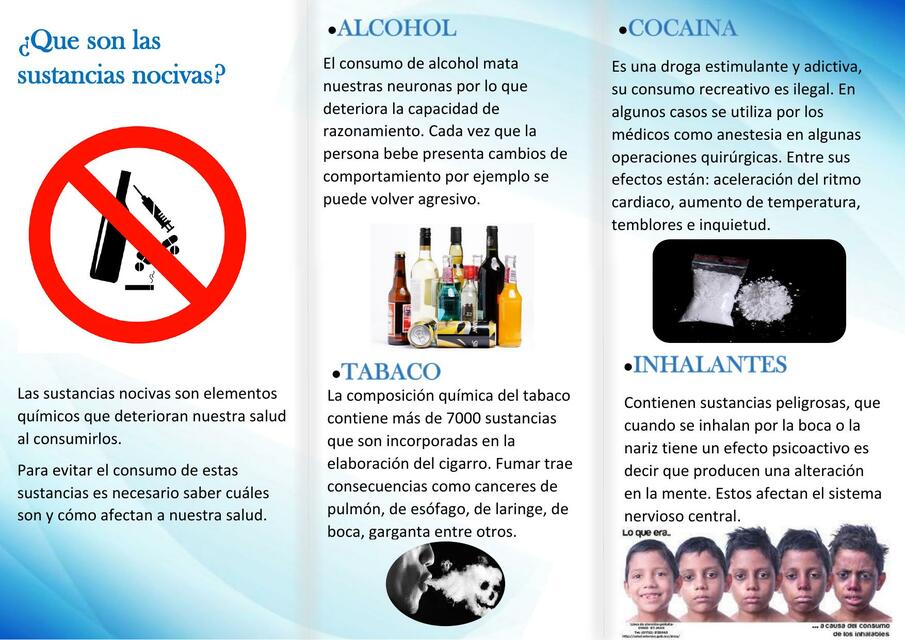 ¿Qué son las sustancias nocivas? | Bianca Patricia Samaniego Anchundia ...