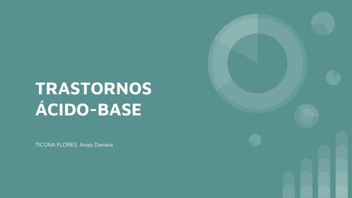 Trastornos ácido-base | Anaiz Ticona Flores | uDocz