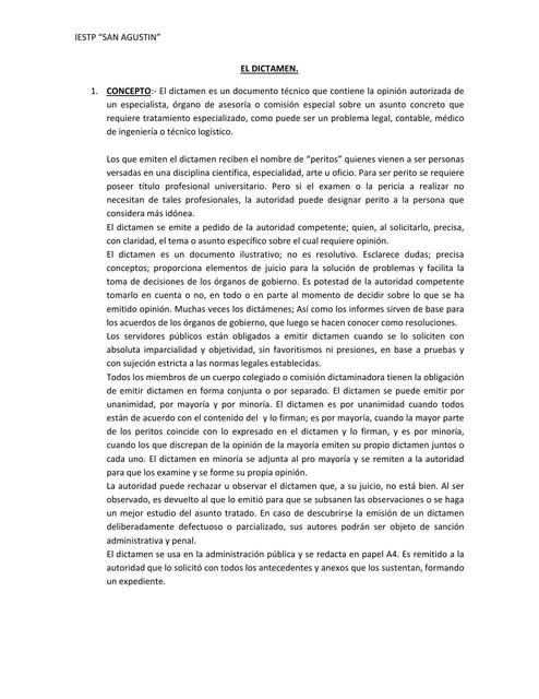 El Dictamen | REYES GARCIA RUIZ | uDocz