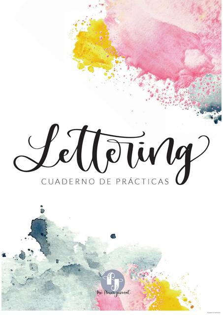 Lettering- Cuaderno de Prácticas | angela Millares | uDocz
