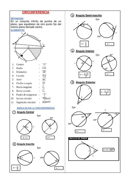 Circunferencia | Aldair Preciado | uDocz