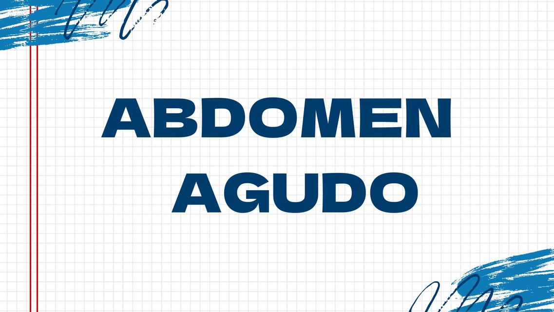 Abdomen Agudo, Apendicitis Aguda | Dra Monito | uDocz Abdomen Agudo, Apendicitis Aguda | Dra Monito | uDocz