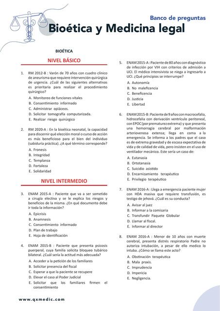 Banco Bioética Medicina Legal David Udocz