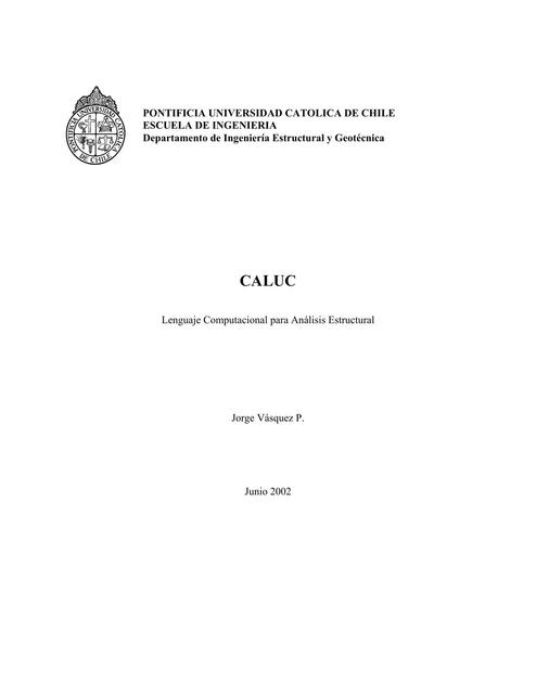 Caluc | Jose Miguel Santander | uDocz