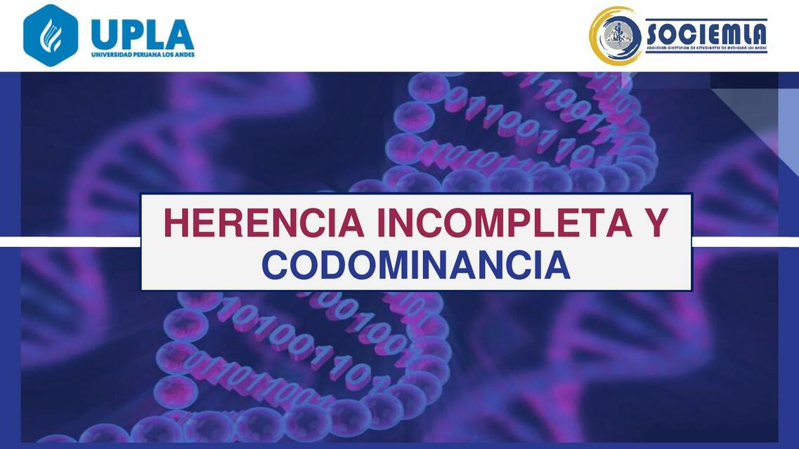 Herencia intermedia y codominancia 1 | Sociedad Científica de ... Herencia intermedia y codominancia 1 | Sociedad Científica de ...
