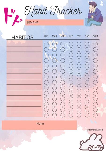 Habit tracker Rabbit | Yuleisy Roque Garcia | uDocz