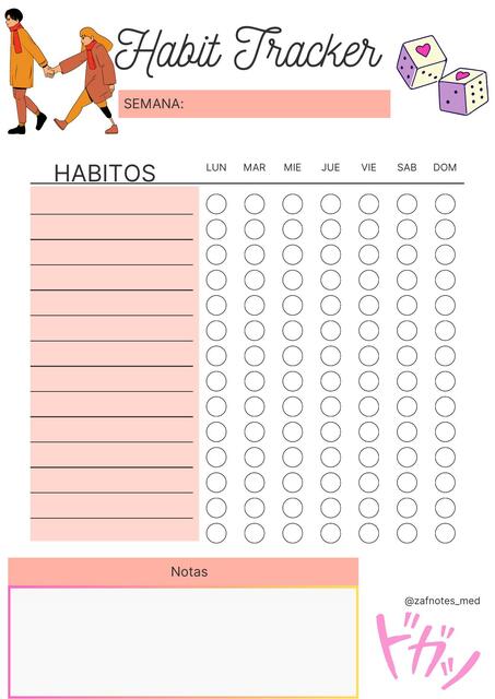 Habit tracker together | Yuleisy Roque Garcia | uDocz