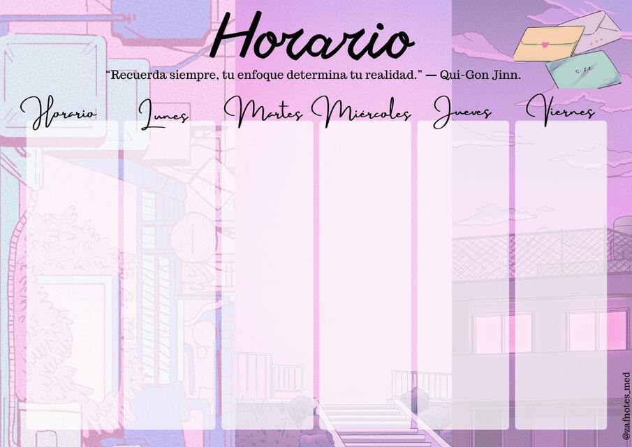 Horario super pink | Yuleisy Roque Garcia | uDocz